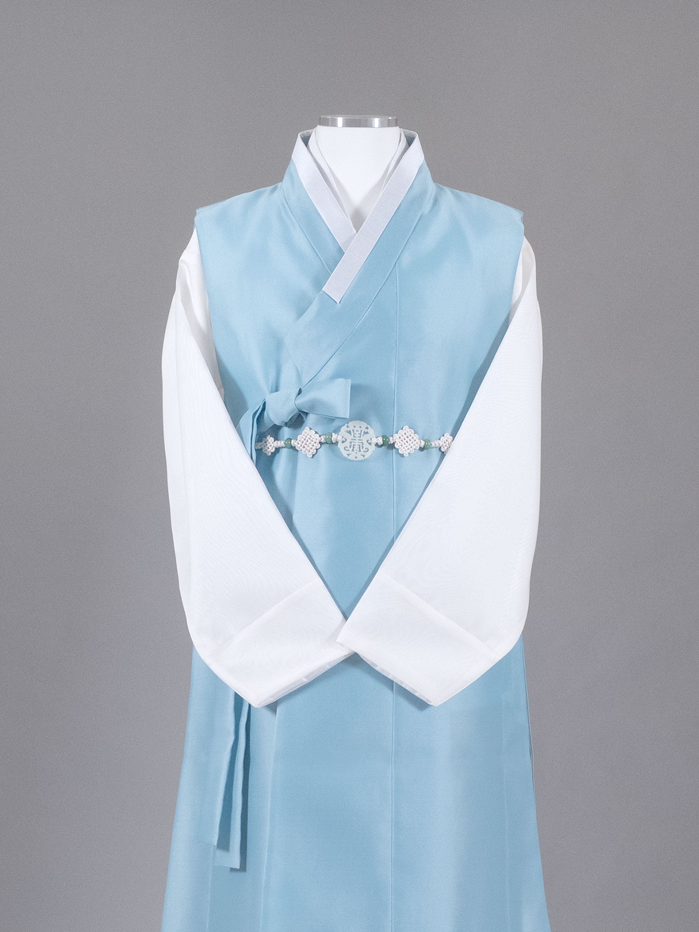 MTH002 l Seonbi Man Hanbok in Skyblue – Joteta Korean Online Shop