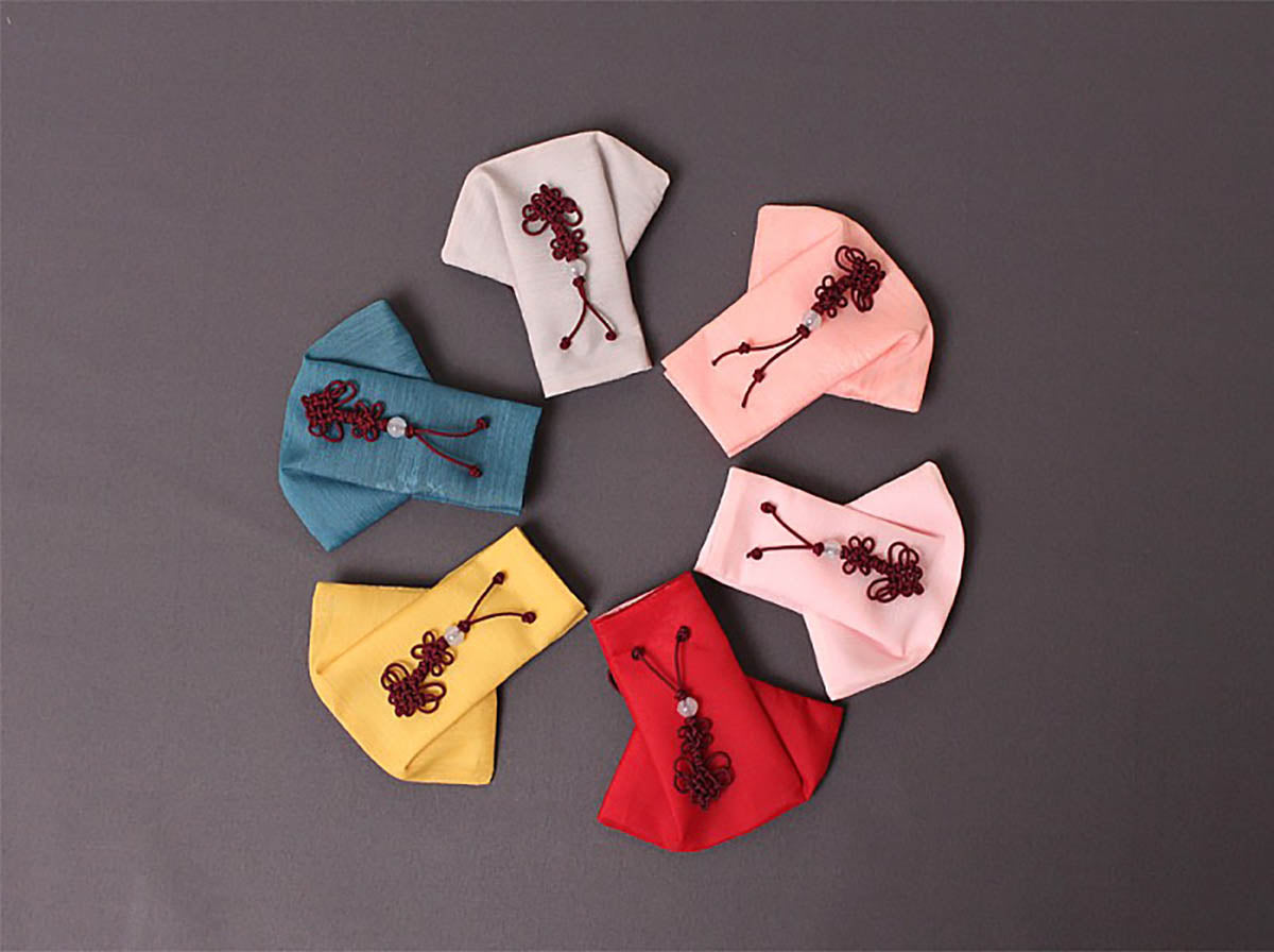 Modern Fortune Pouch with Daisy Knot (6 Colors) – Joteta Korean Online Shop